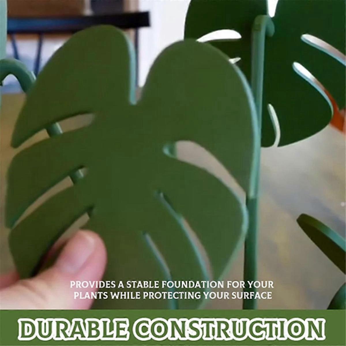 Monstera Coasters Plant Non-Slip Coasters, Monstera Coaster Set ...