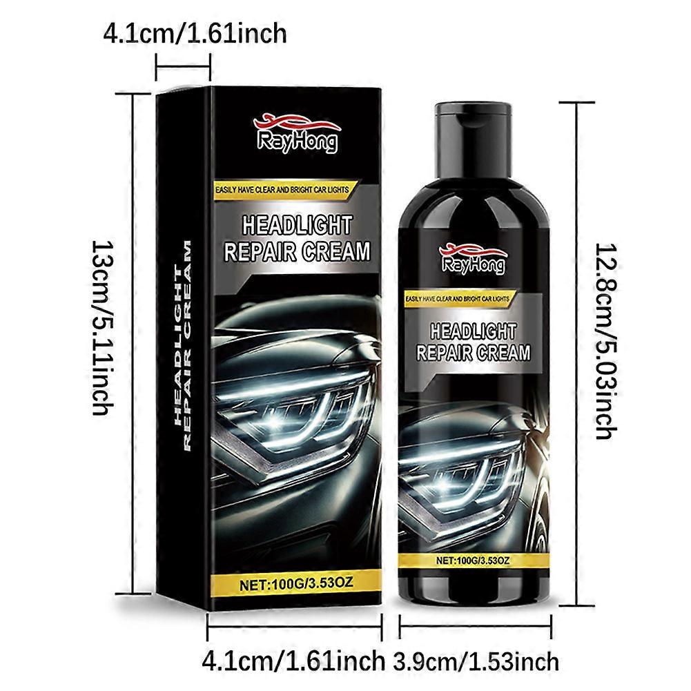 Professional Car Headlight Lens Restoration Liquid Long Lasting ...