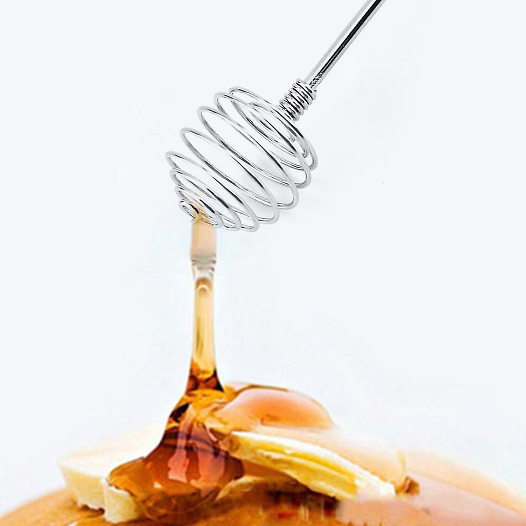 6pcs Stainless Steel Honey Dipper Stick Server Milk Stirring Rod For ...