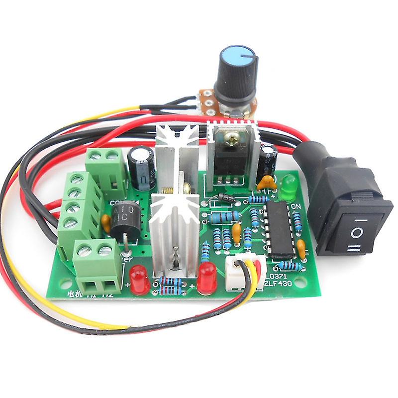Pwm Dc Motor Speed Controller Switch Dc 20a Current Regulator 10-60v Pwm Dc Controller 150w 12v ...