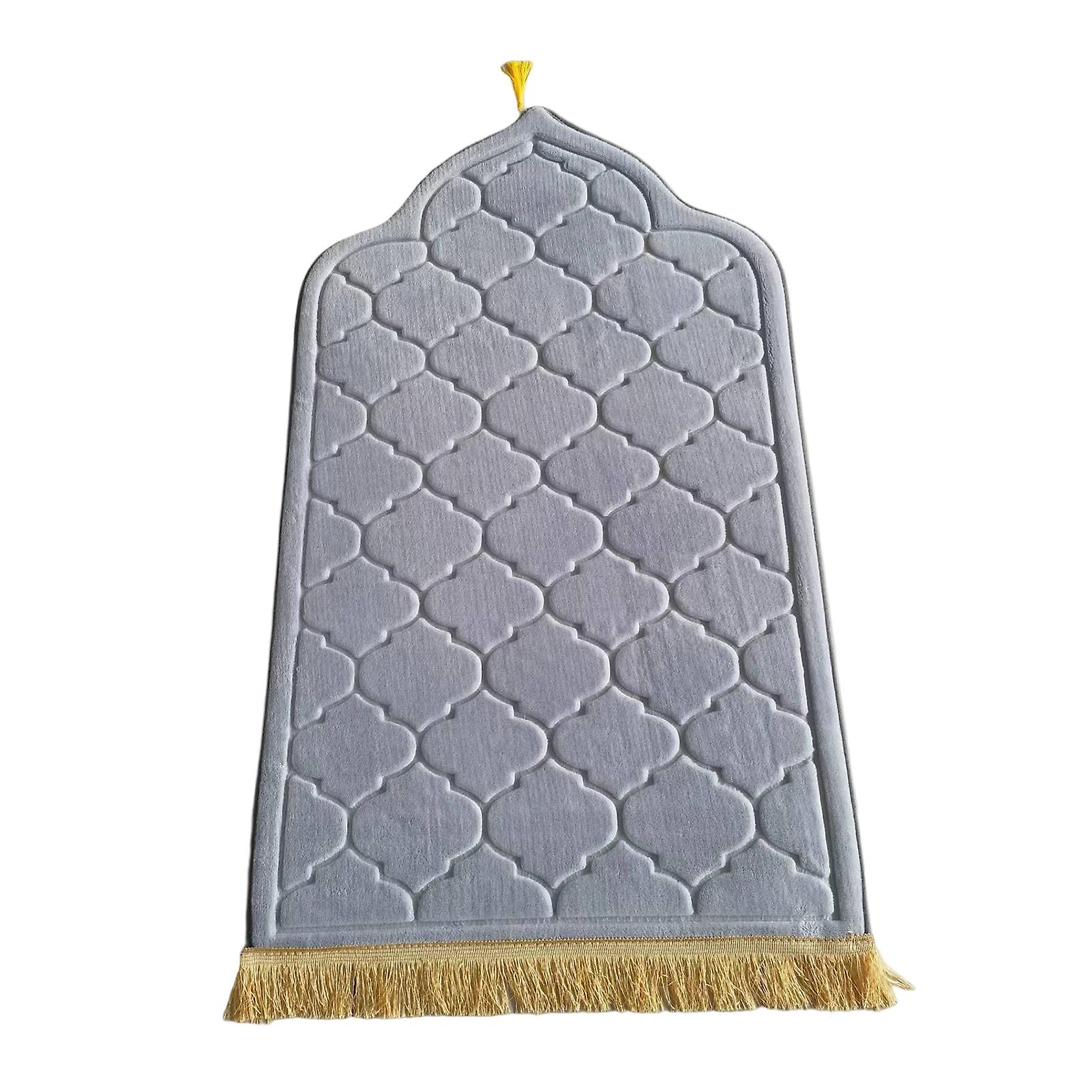 Embossing Process Muslim Prayer Rug Foldable And Portable Prayer Mat ...