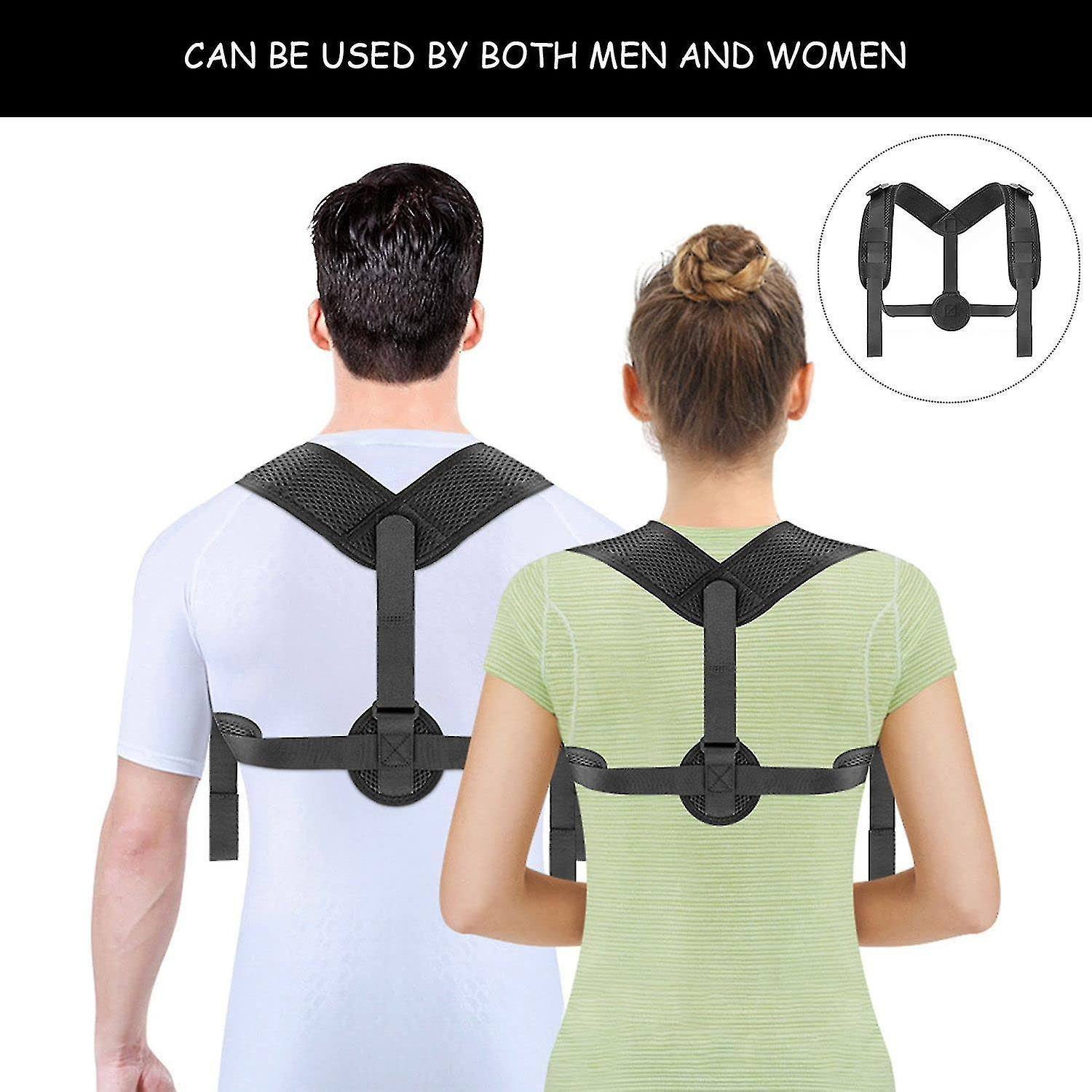 Correcteur De Posture Pour Homme Et Femme Attelle Dorsale Pour Soutien ...