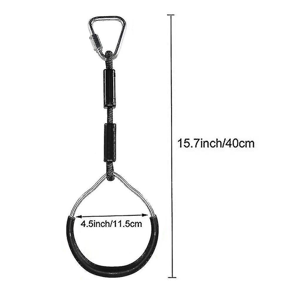 Colorful Swing Gymnastic Rings - 4 Pack Outdoor Backyard Play Sets ...