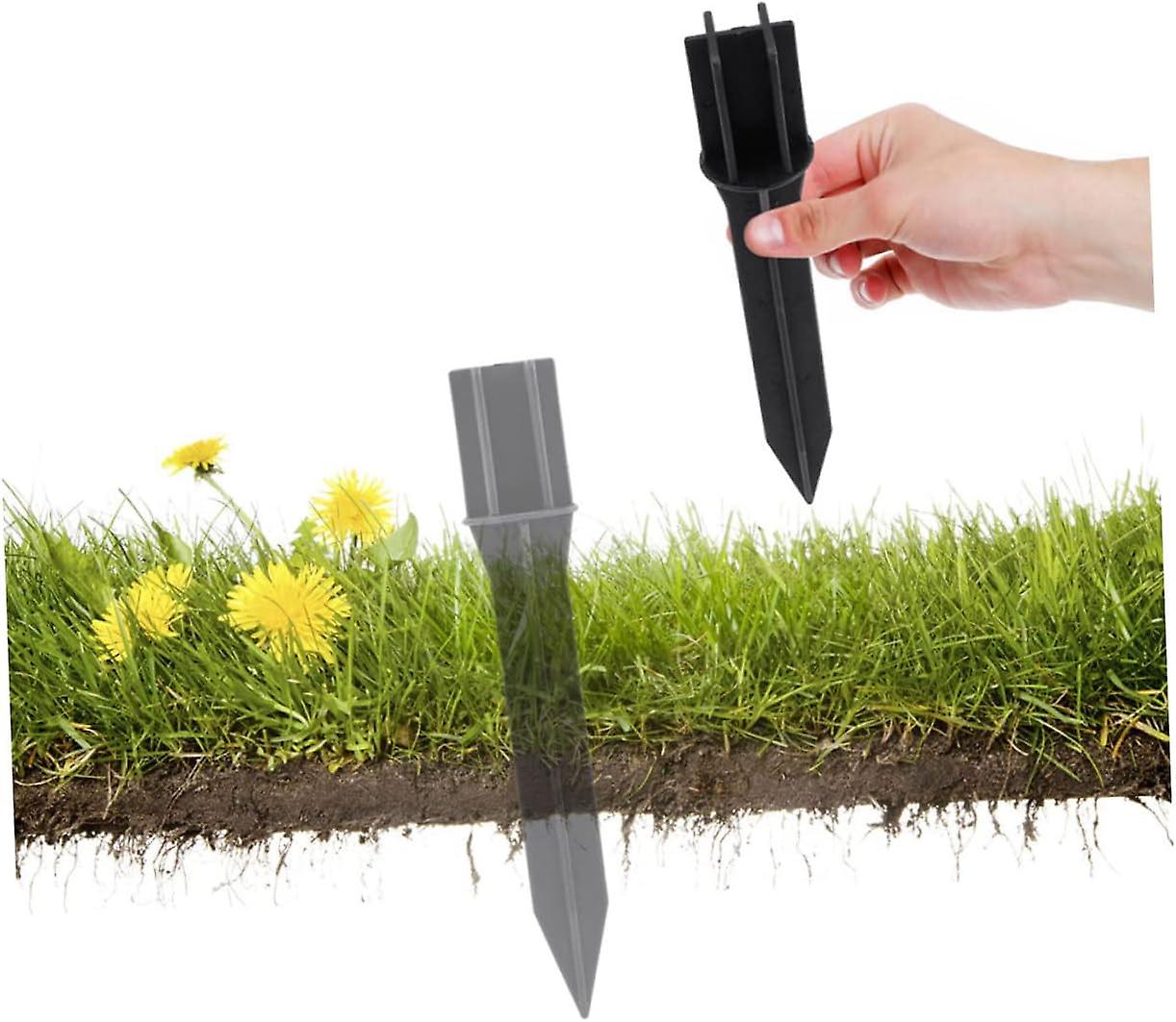 10pcs ground nail piles, solar powered lawn universal light piles ...