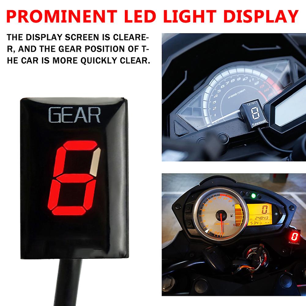 Gear Indicator For Kawasaki Z750 Z1000 Z 1000 2007 2008 2009 1-6 Led ...