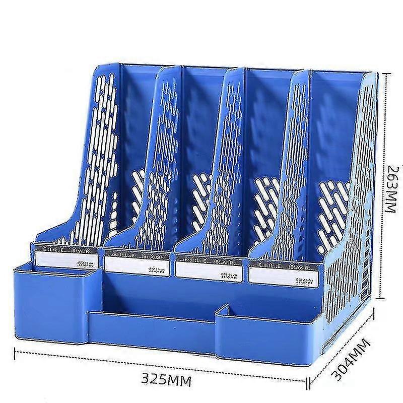 Desktop File Manager Thickened File Shelf File Receiving Box, General ...