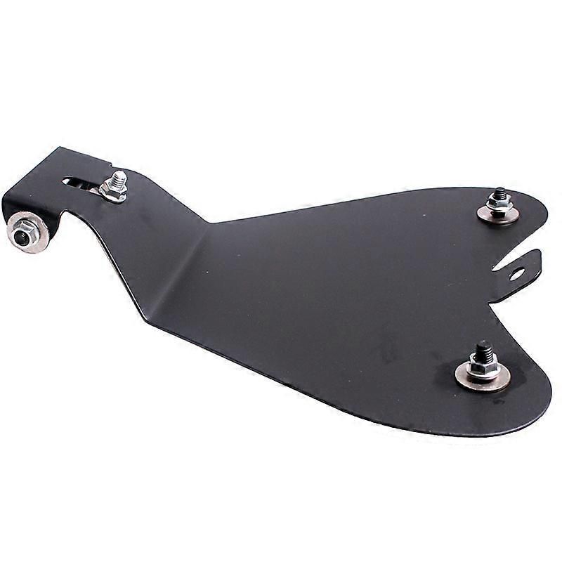 Motorcycle Black Solo Seat Baseplate Bracket Support Holder Mounting ...