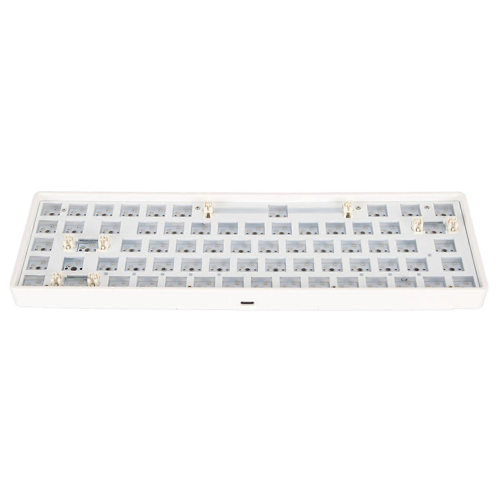 Mechanical Keyboard Kit 68 Keys 2.4G BT Wired Mode 65% Layout Hot Swap ...