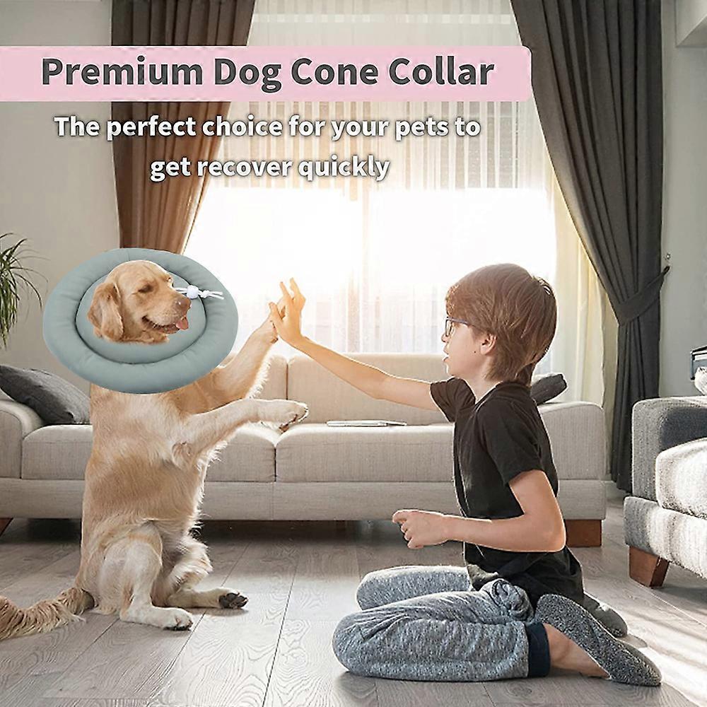 PPIAO Comfy UFO Pet Recovery Collar, vandafvisende blød justerbar ...