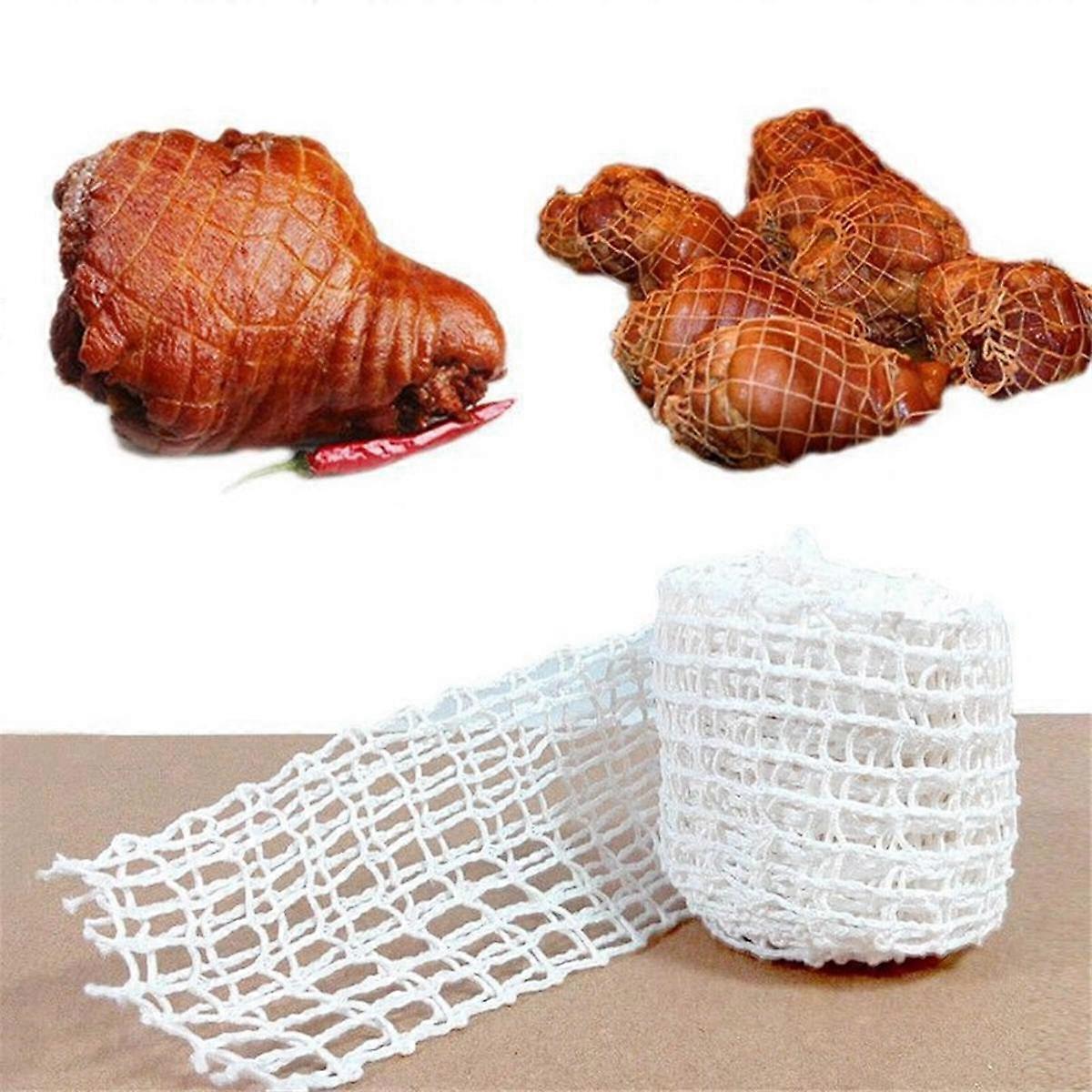 2Pcs Kitchen Bag Barbecued Pork Net Braided Hoof Rack Rope Cord Cotton ...