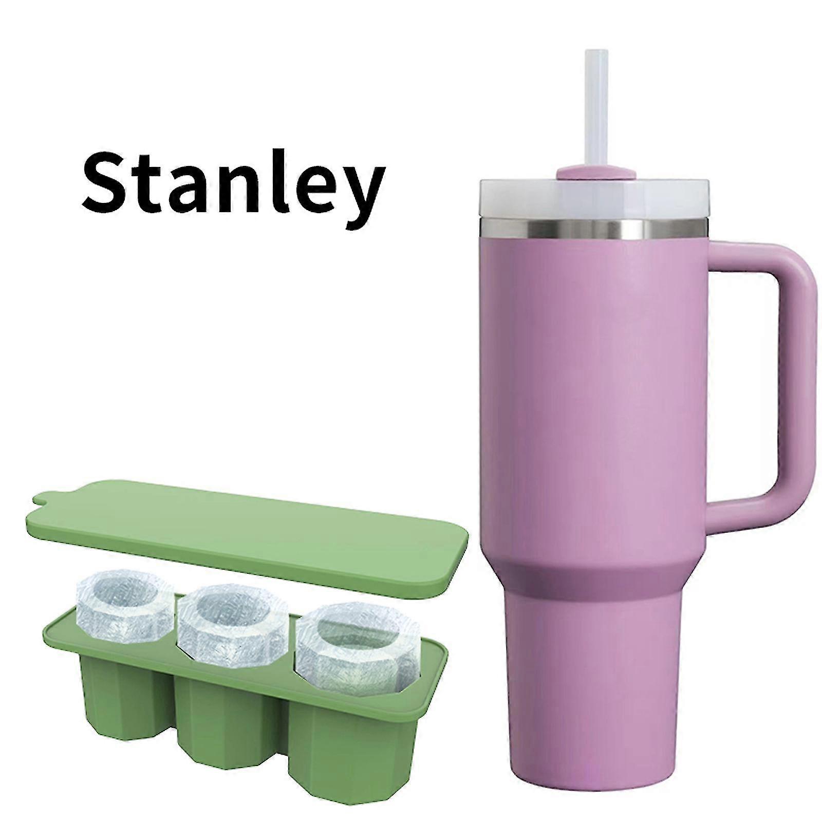 2024 New Ice Cubes Tray For Stanley,Silicone Ice Cubes Maker With Lid ...