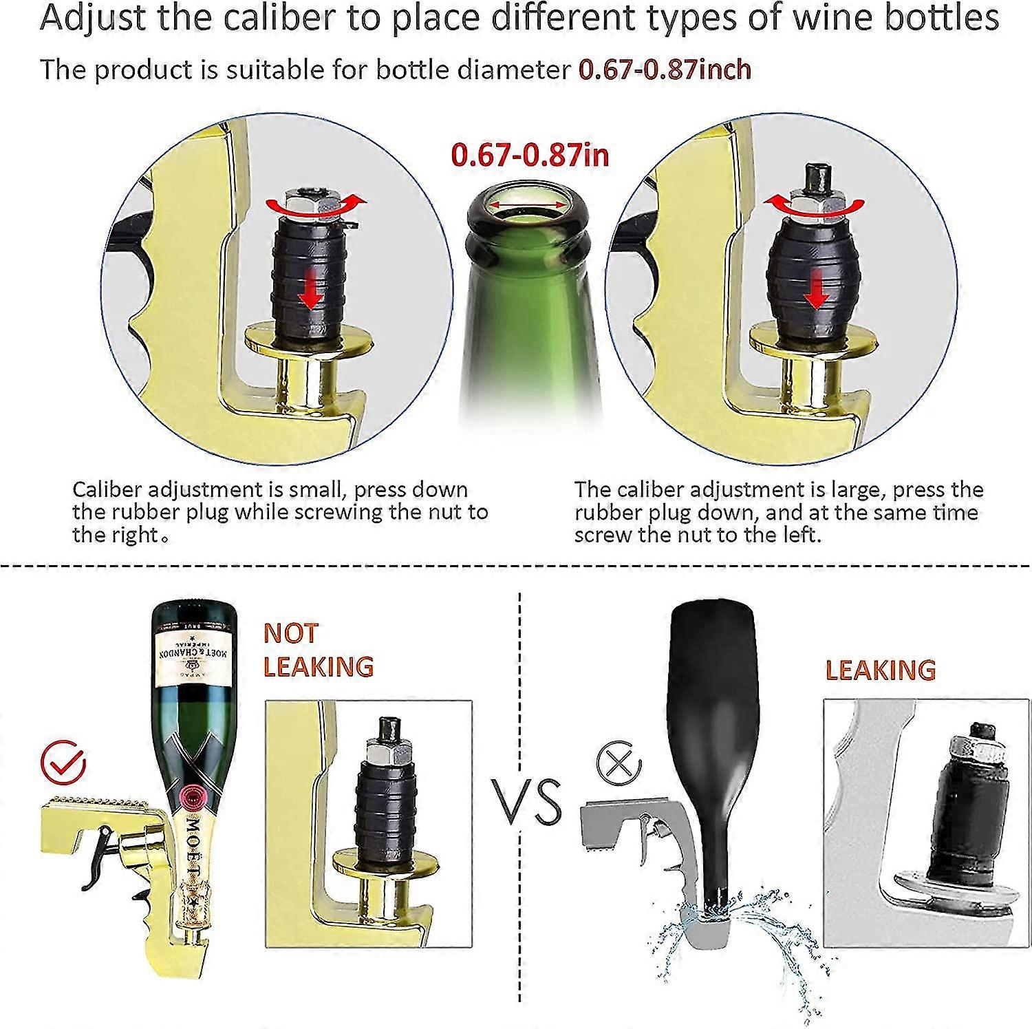 Beer Gun Shooter, Champagne Gun Shooter,alcohol Gun Shooter Bottle Beer ...