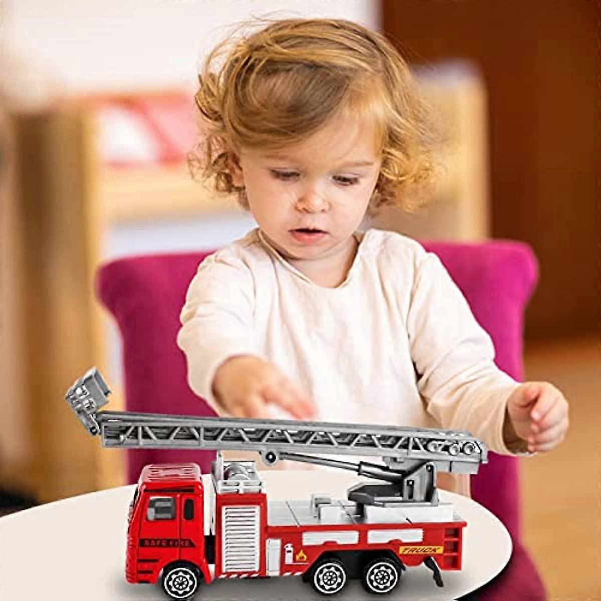 Fire Engine Toy Fire Engine Vehicle Toy Set Ladder Car Maintenance ...