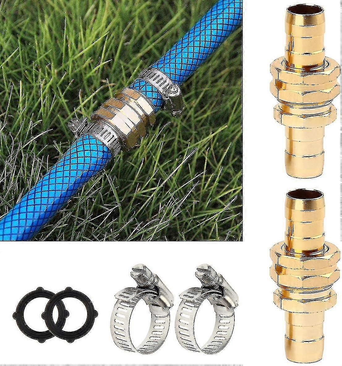 Garden Hose Connector Female And Male Hose Repair Connector With Garden ...