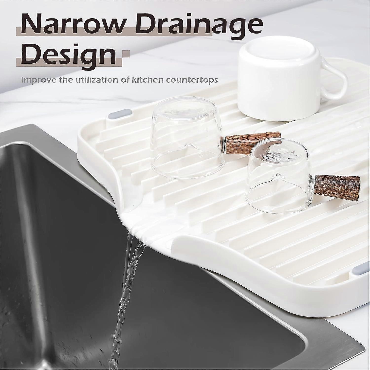 Draining Board Tray for Under-Mount Sink Drain Board Plastic Dish ...