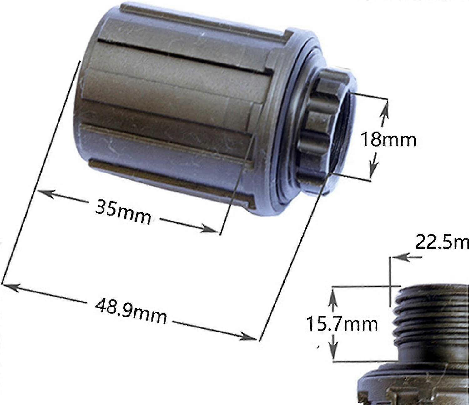 Lightweight Road Bike Freehub Body, 7-10 Speed Components Parts ...