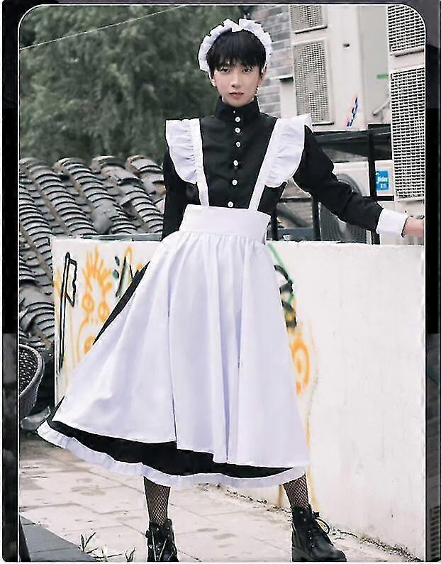 Hombres Cosplay Maid Outfit Cat Maid Outfit Maid Outfit Sweet Dress ...