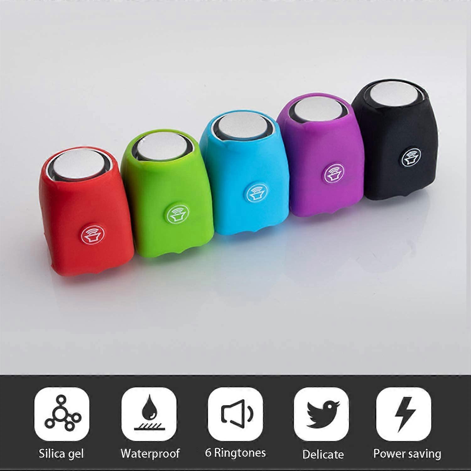 Electric Bike Bell 120 DB Horn Rainproof Mountain Bike Handlebar ...