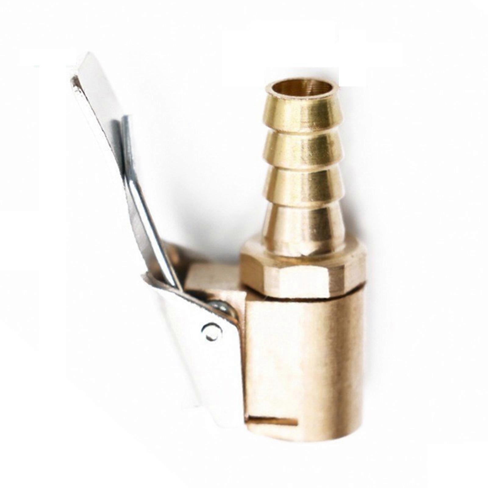 Tire Quick Connector Air Chuck Open Flow Straight Lock Chuck with Clip ...