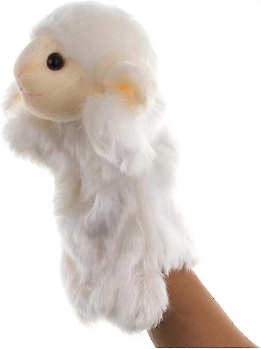 Sheep Hand Puppets Plush Animal Toys For Imaginative Pretend Play ...