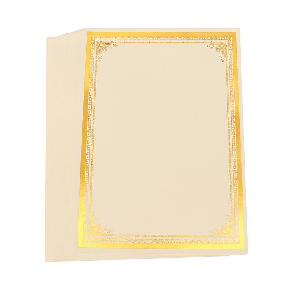 8 Sheets A4 Refill Paper Certificate Printer Paper A4 Certificate Paper ...