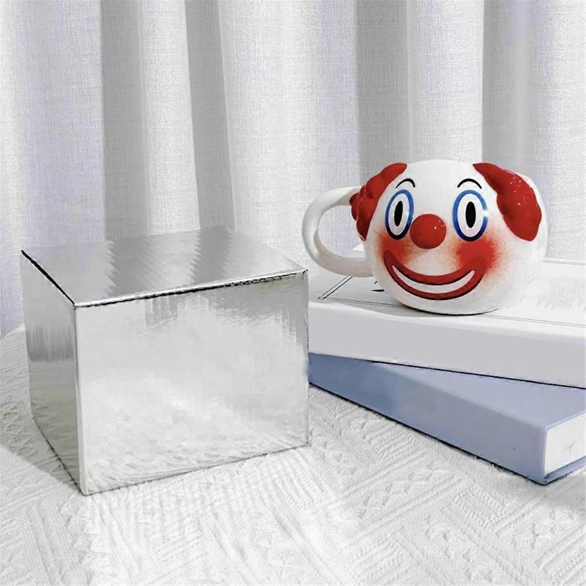 Clown Shaped Ceramic Coffee Mug with Handle Cute Funny Joker Porcelain ...