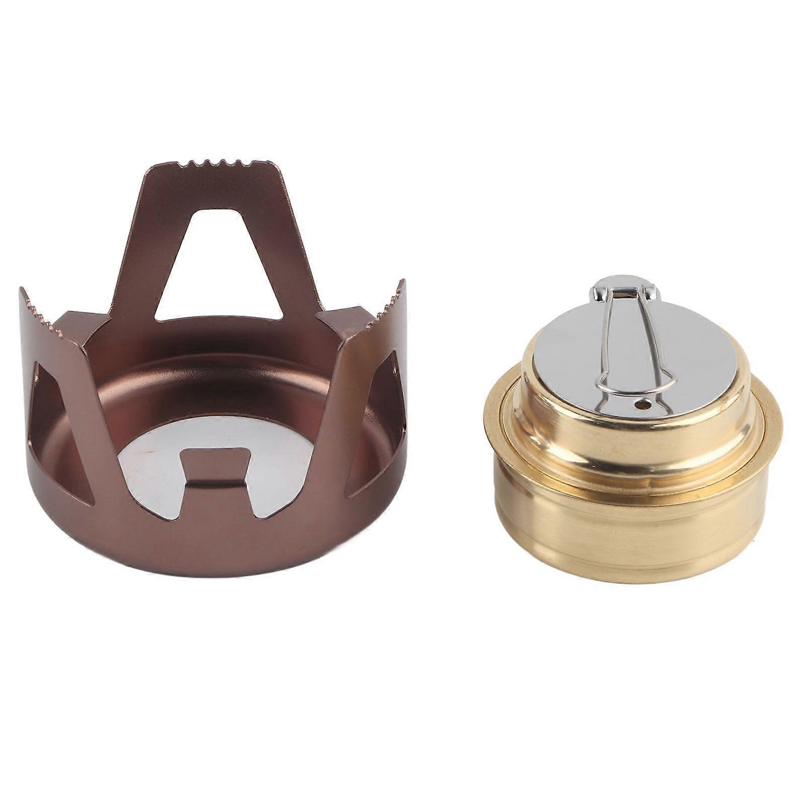 Portable Ethanol Stove Burner Outdoor Camping Cooker Furnace Cookware ...