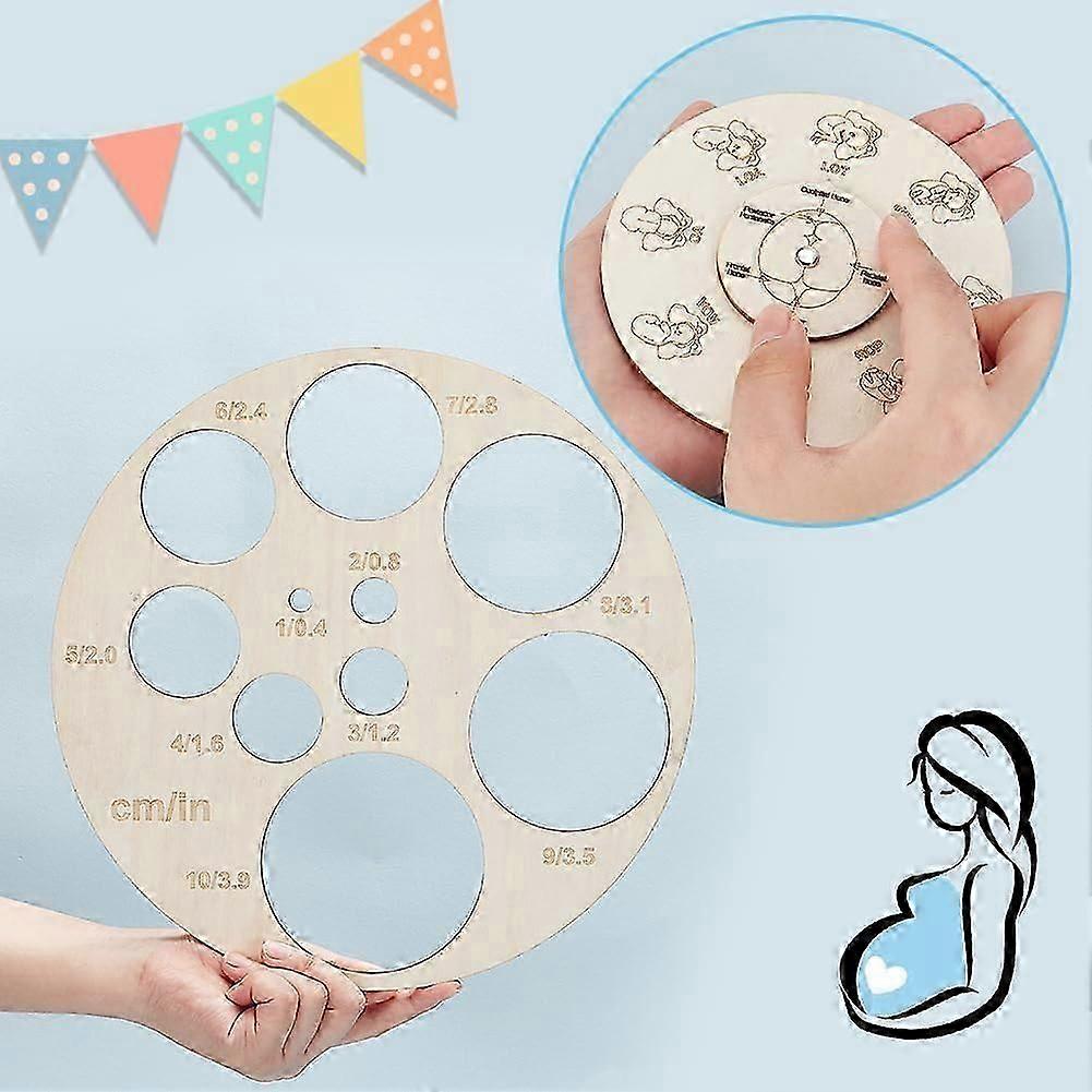 2Pcs Cervical Dilation Board Midwife Fetal Position Tool with Inch ...