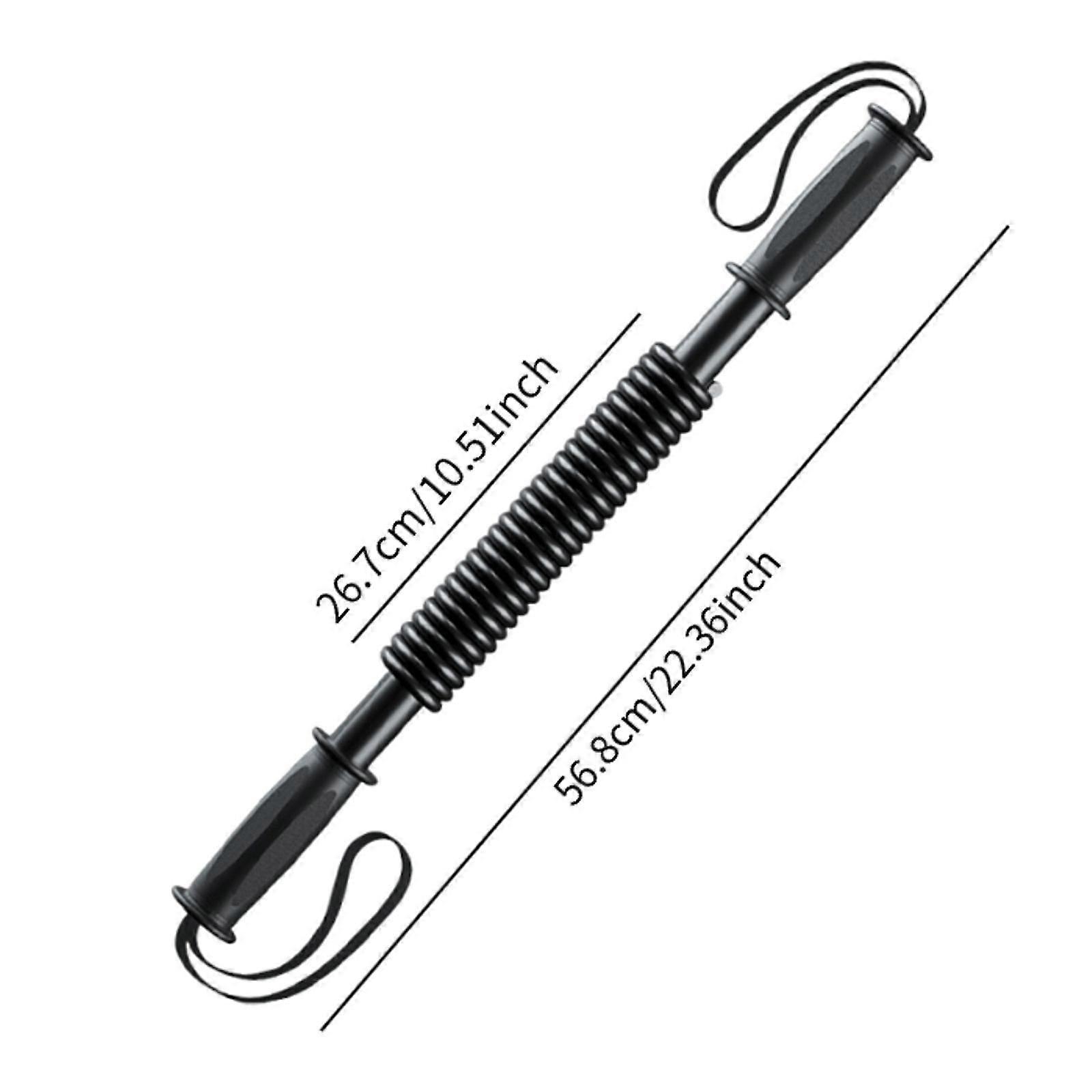 Spring Power Twister Bar Chest Expander Muscle Pulling Training for ...