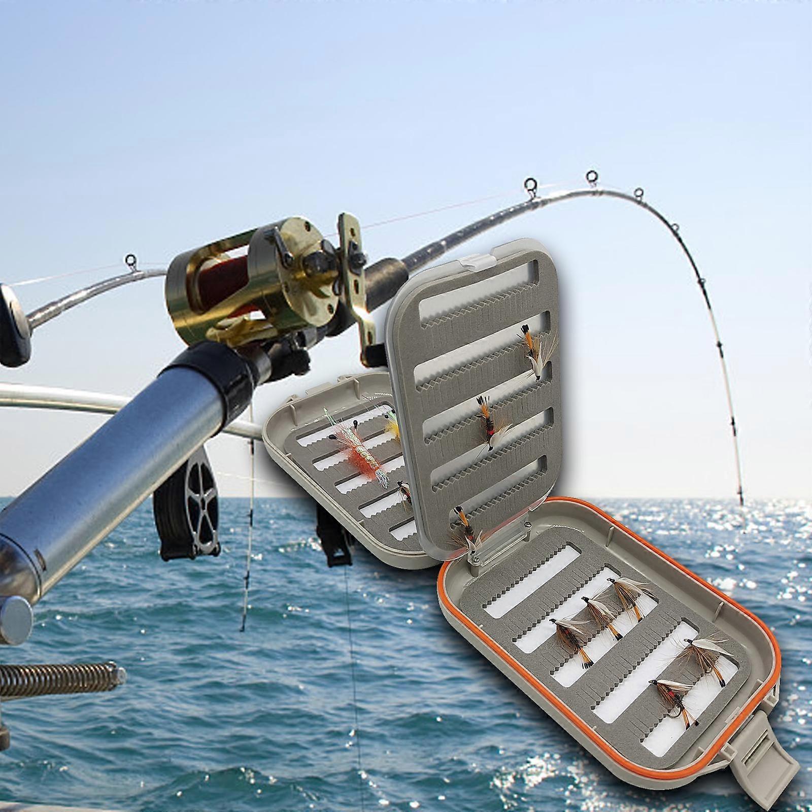 Fly Fishing Flies Storage Organizer Fishing Tackle Box Waterproof Fly Box | Fruugo SE