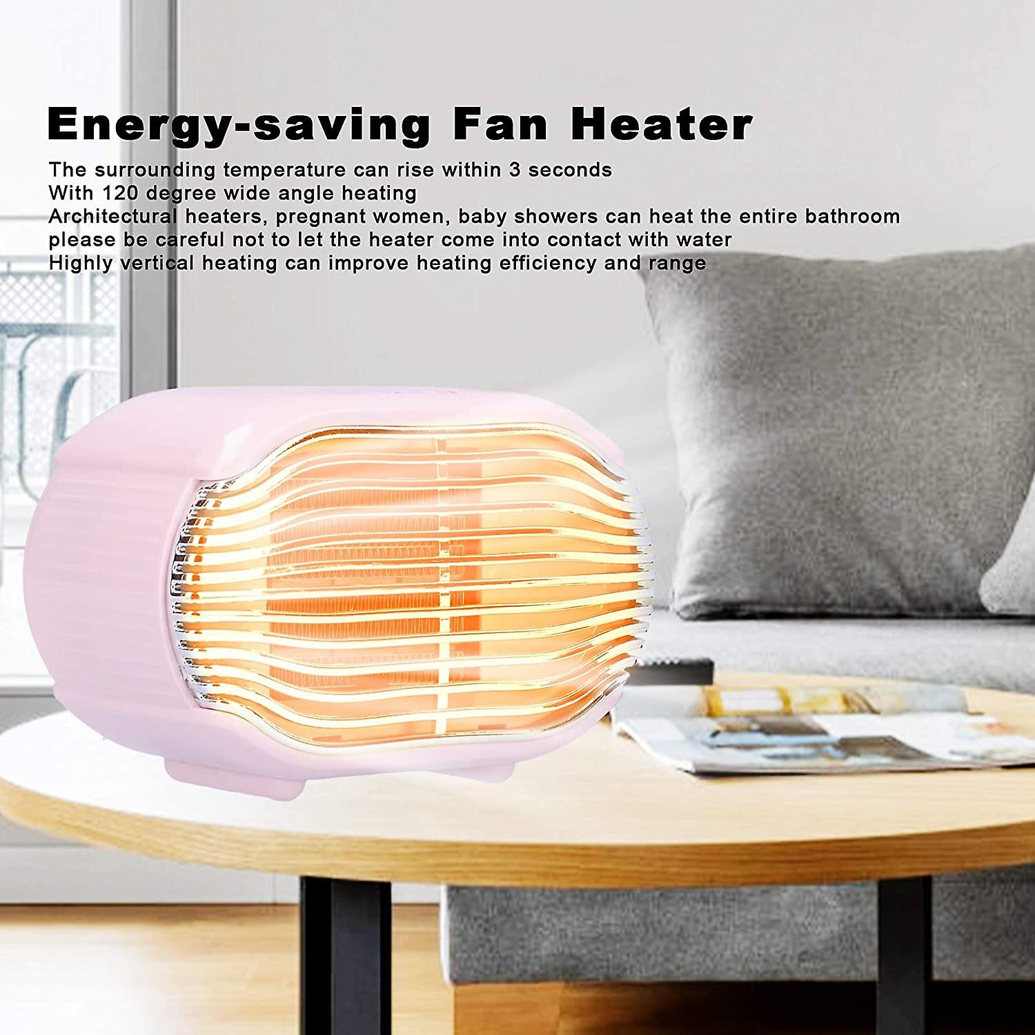 Fan Heater, Mini Winter Office 800w Electric Desktop Heater 220v Energy ...