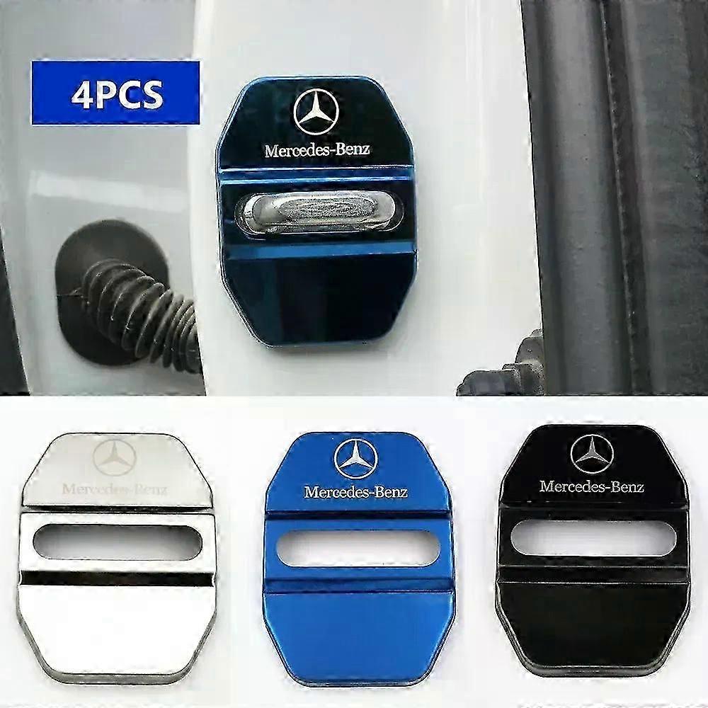Car Styling Car Door Lock Covers Stikcer Case Suitable For Mercedes ...