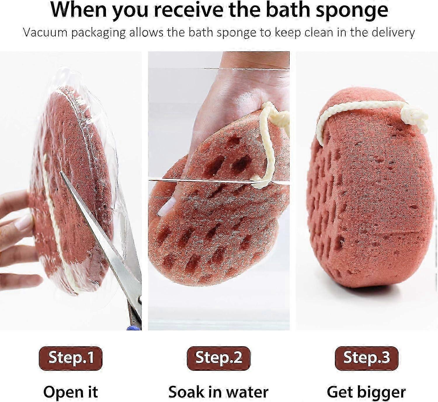 Bath Sponge Loofah Body Scrubber | Fruugo UK