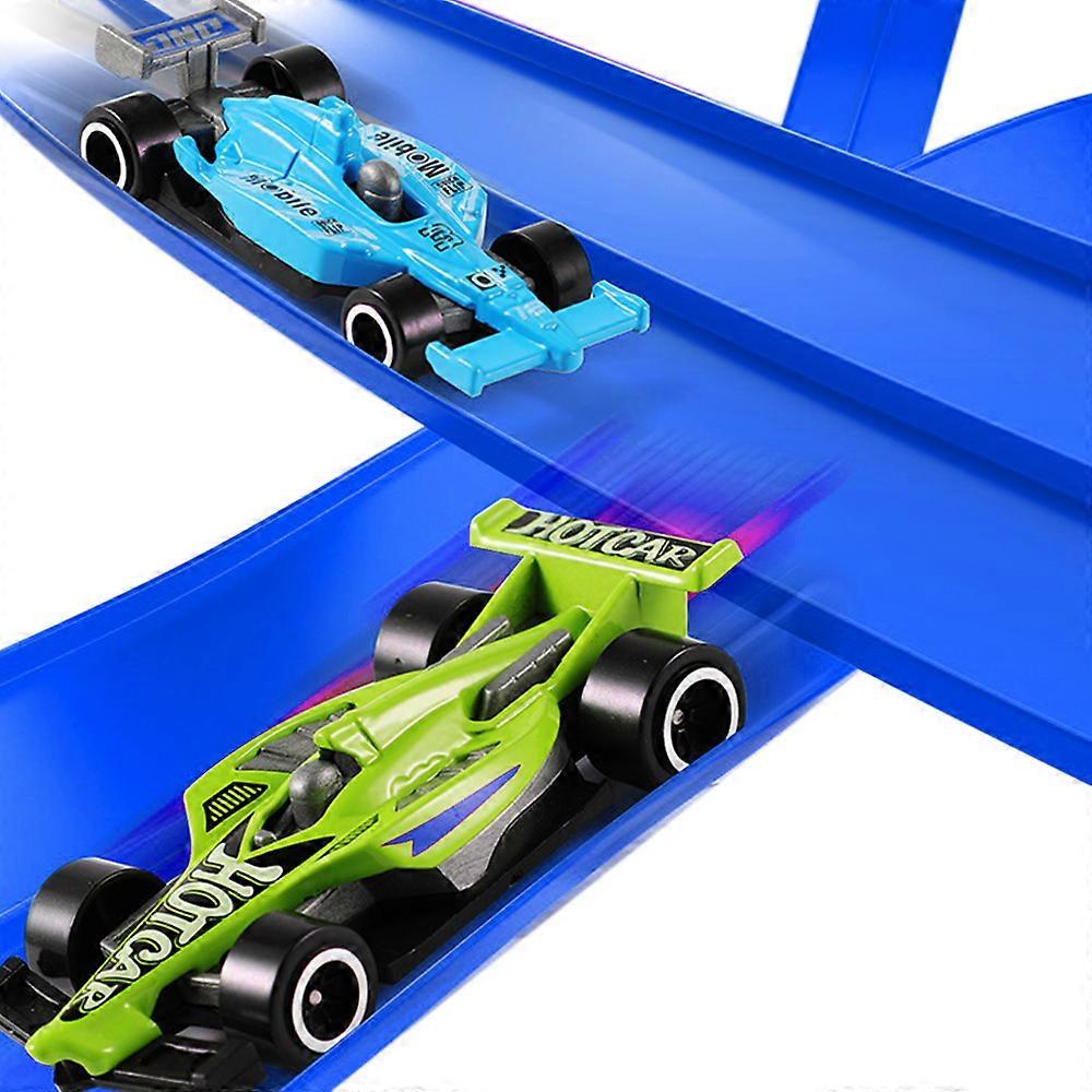 5 Meter DIY Flexible Car Track Racing Set for little ones Indoor ...