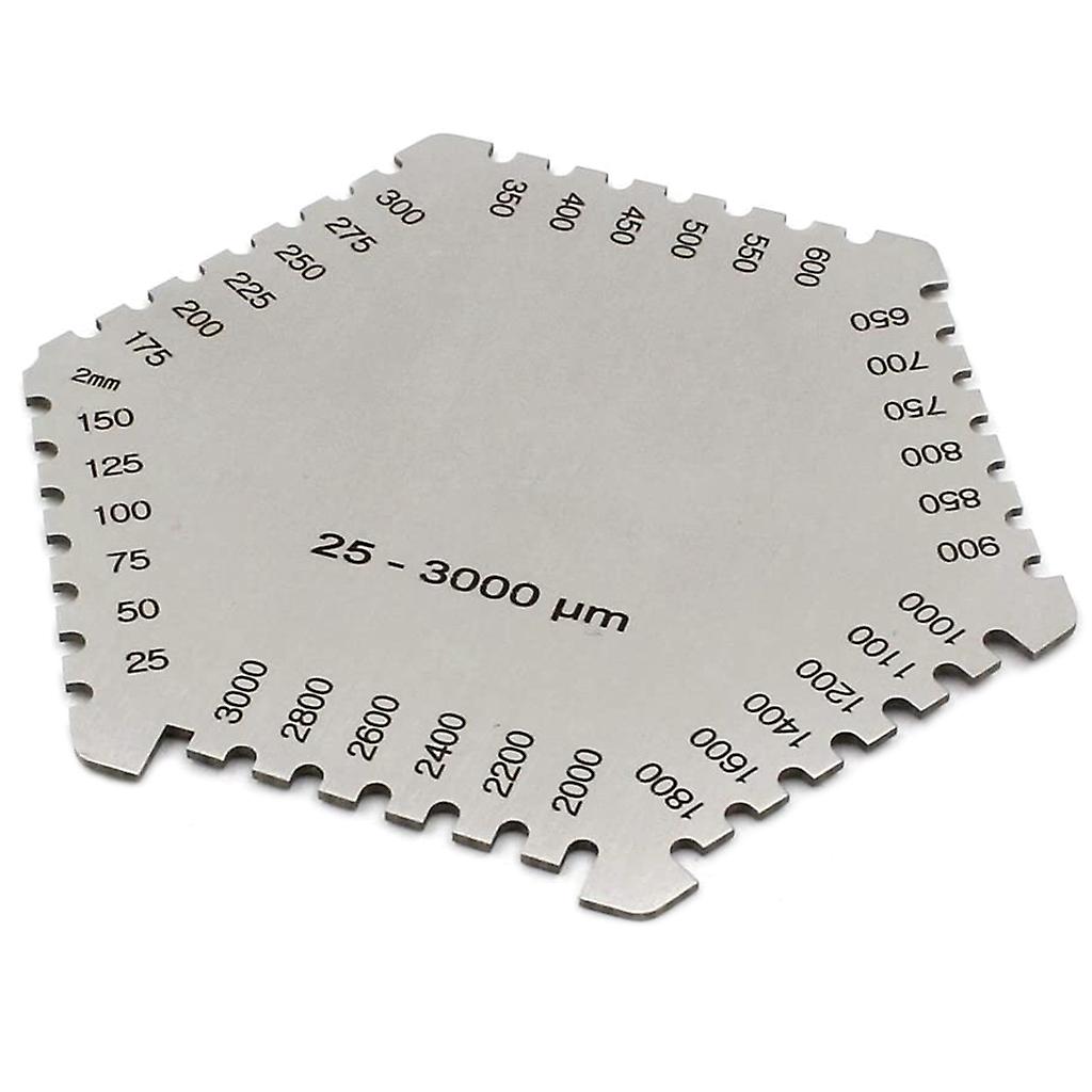 Hexagonal Wet Film Combs With Laser Scale Stainless Steel Thickness ...