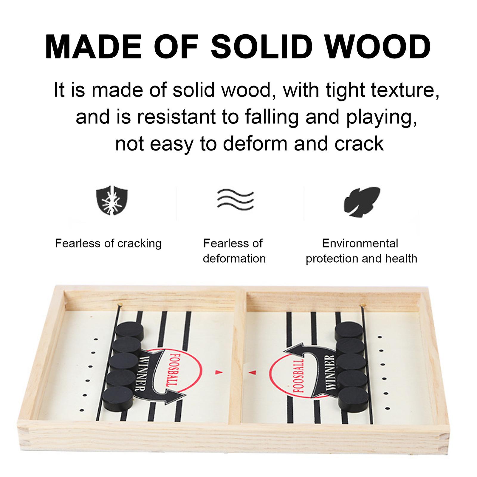 Wooden two player ejection chess interactive board game parent-child ...