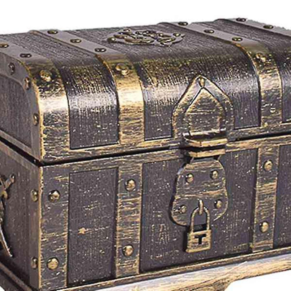 Pirate Treasure Chest Decorative Treasure Chest Keepsake Jewelry Box ...
