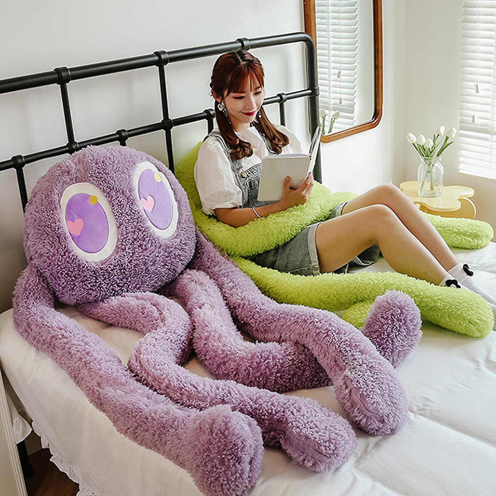 Giant Octopus Plush Toy with Long Legs Cute Soft Huggable Stuffed ...