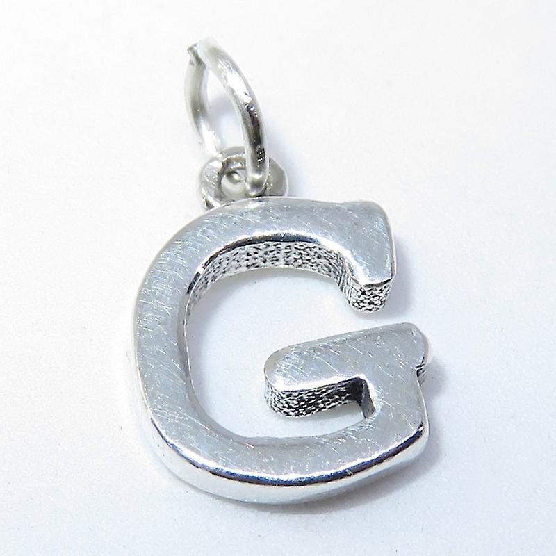 Letter G Initial G Sterling Silver Charm .925 X 1 Initials Charms ...