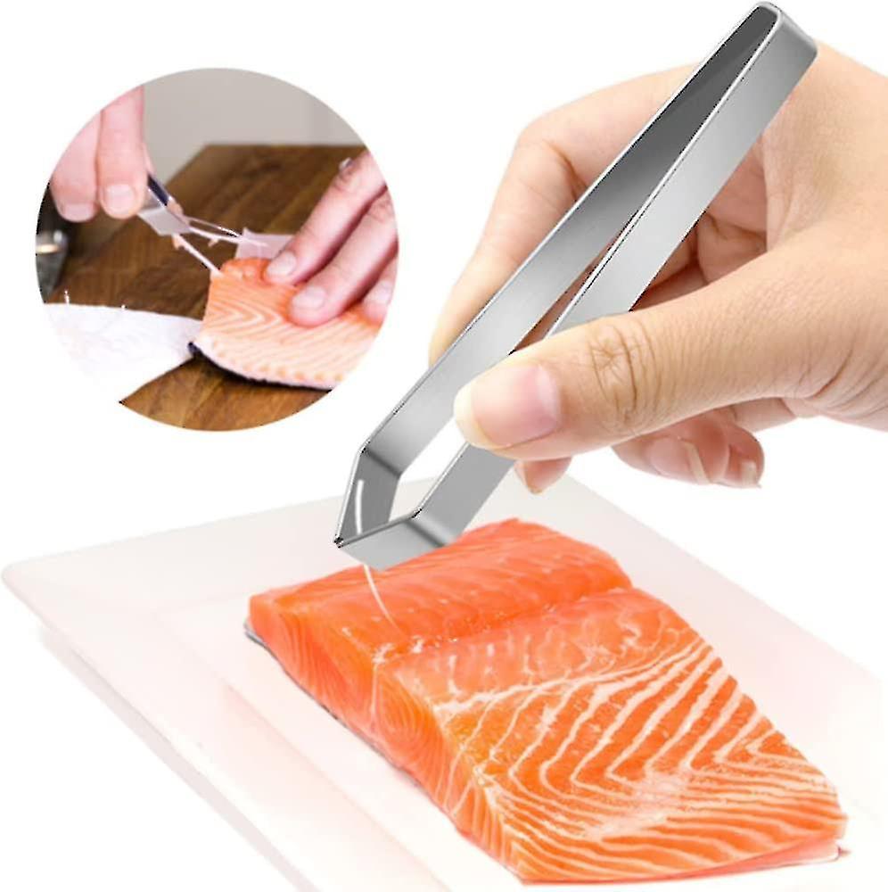 Fish Bone Tweezers Stainless Steel Bone Pliers Removal Tool For ...