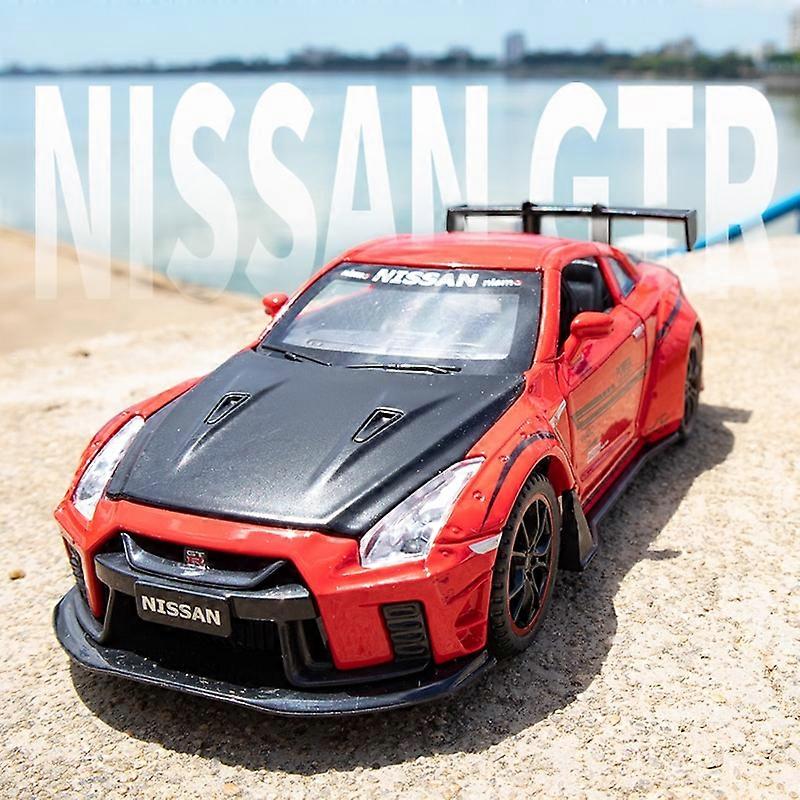 1:32 Nissan GTR R35 Supercar Alloy Car Toy Car Metal Collection Model ...