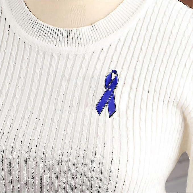 200pcs Ribbon With Safety Pins, Cancer Awareness Pins Ribbon Brooch For ...
