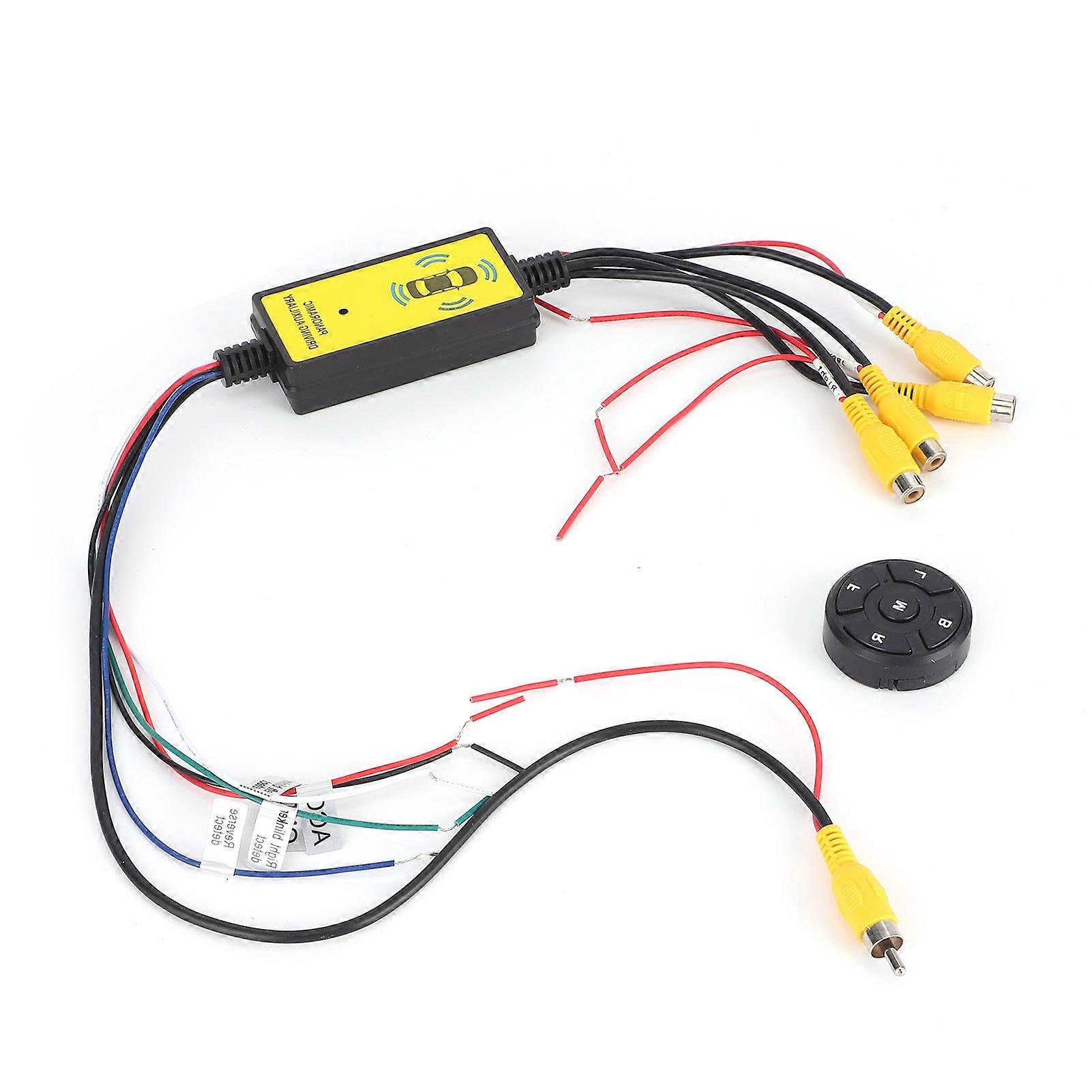 360 Degree Panoramic Video Switch Box 4?In?1?Out Reversing Video ...