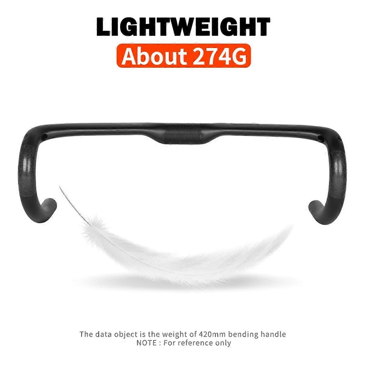 Carbon Road Bike Handlebars Road Carbon Handlebar Ultra Light Gravel ...