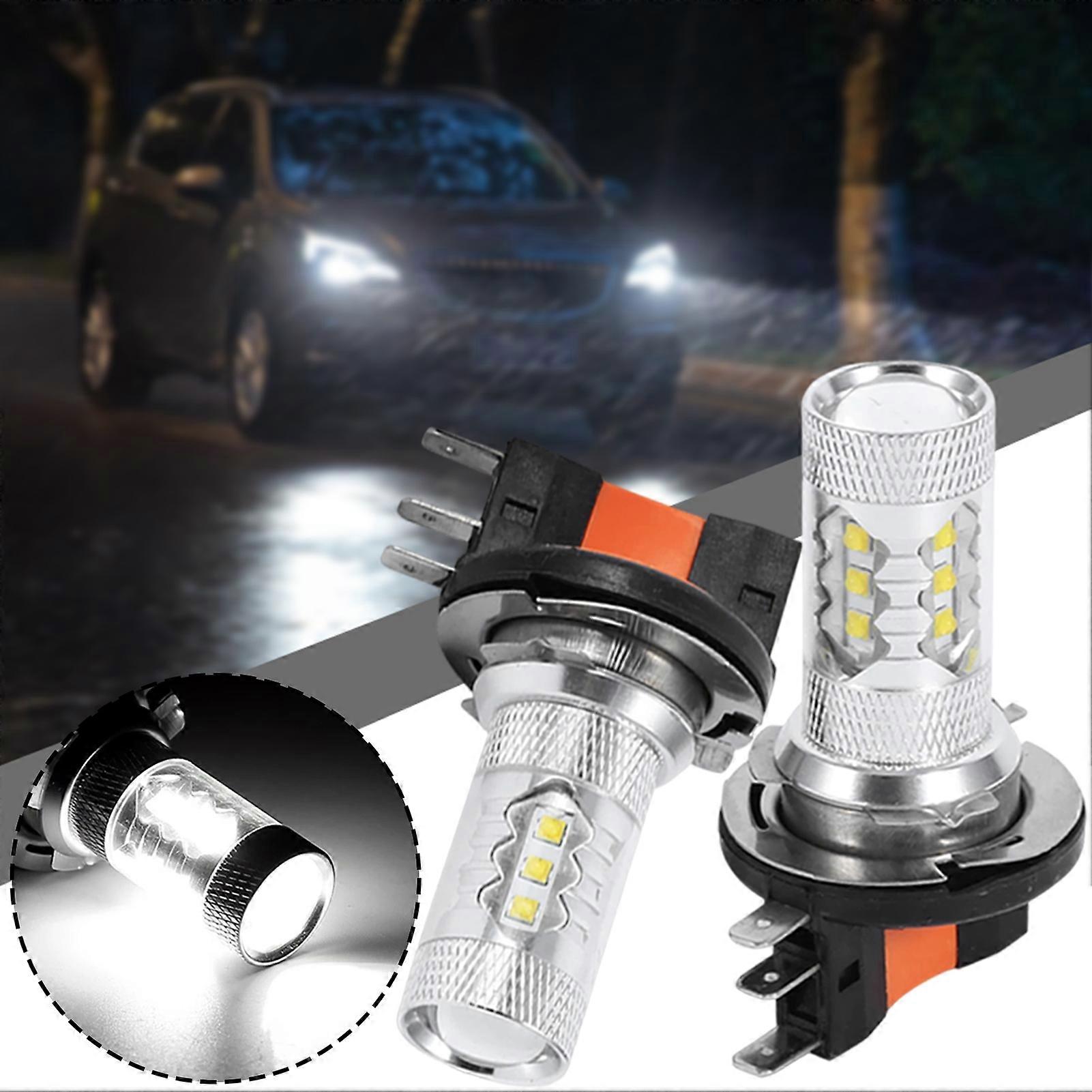H15 LED High-Beam Headlight for Car Easy Installation No Error 80W Car Lights for Night Riding ...