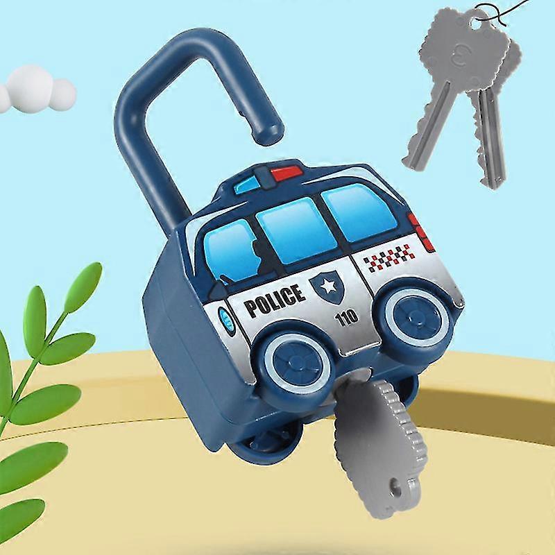 Learning Locks Toys With Keys Creative Numbers Bus Matching Game Great ...