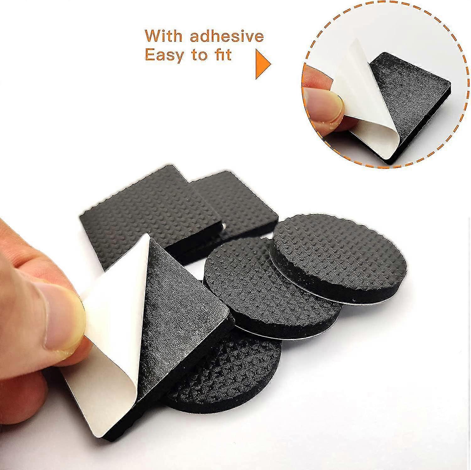 60 Pieces Non-slip Rubber Pads, Rubber Feet Self-adhesive Furniture ...