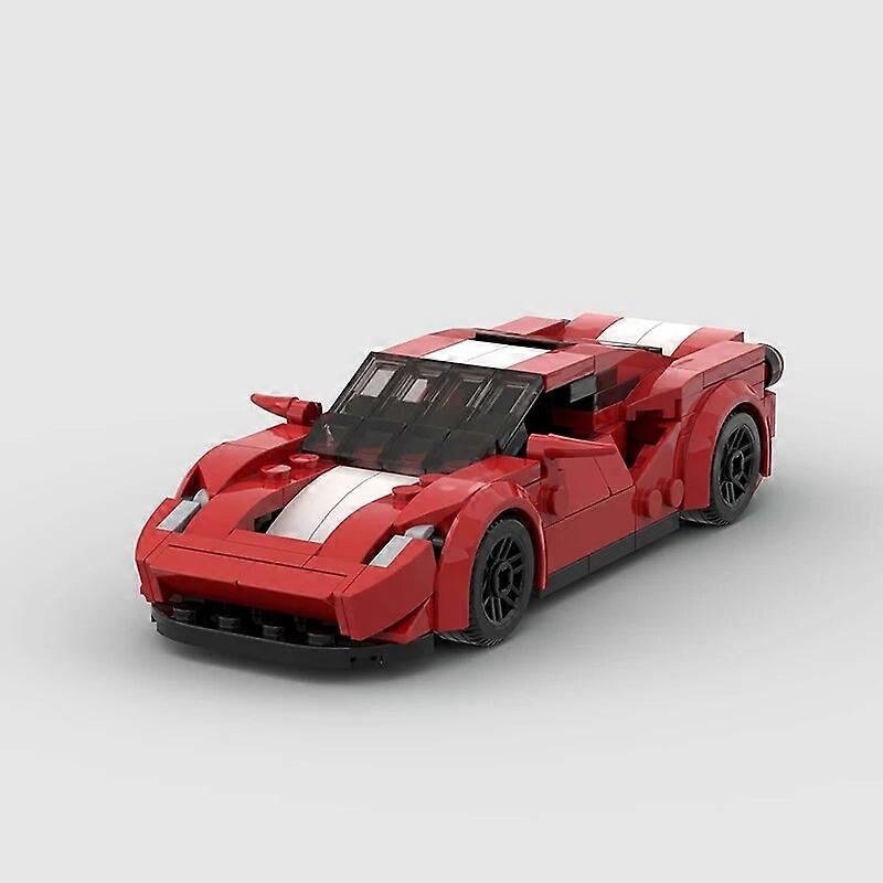 MOC Racing Sports Car Vehicle City Speed Champion Racer Technique ...