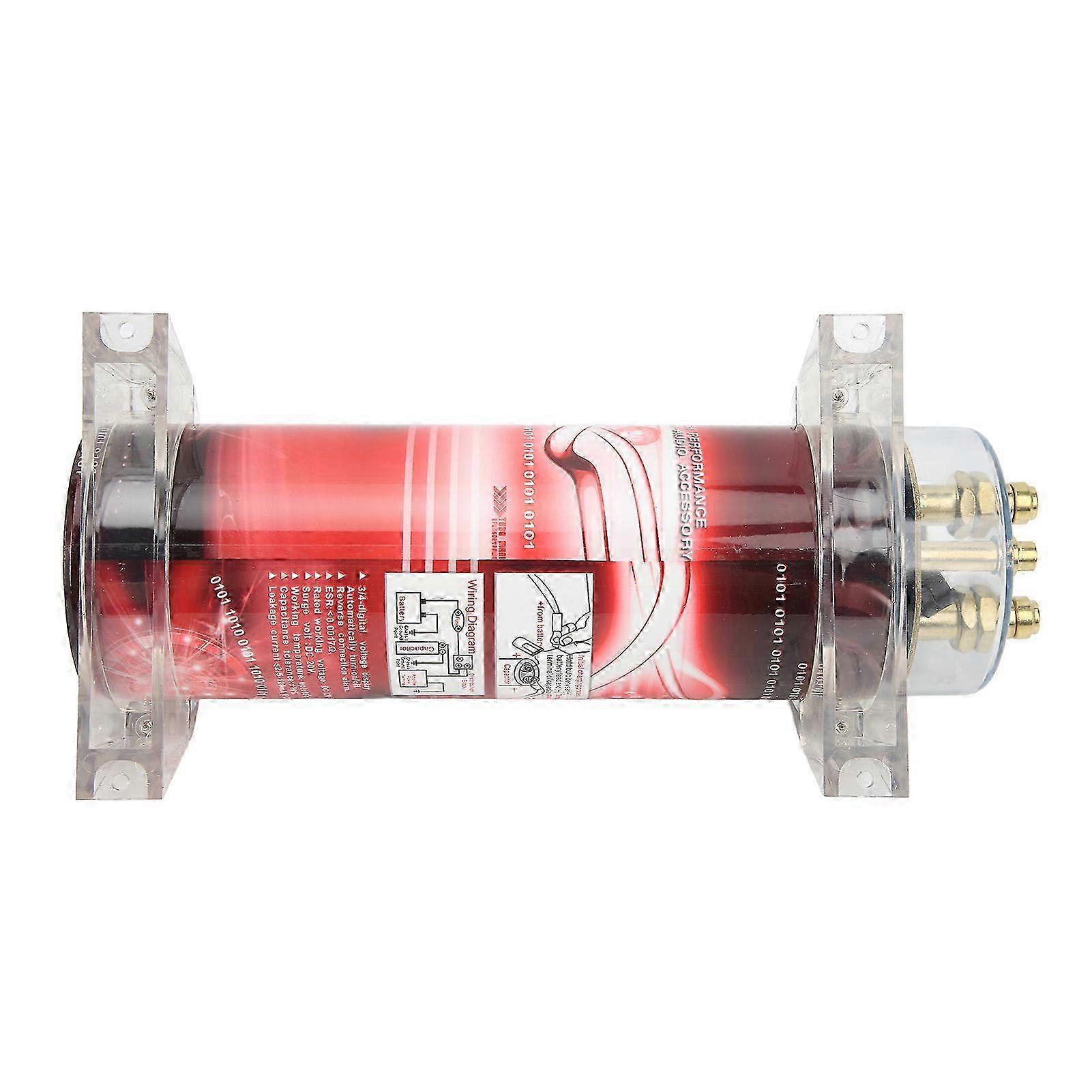 Car Capacitor 2 Farad Digital Power Capacitor with Voltage Display and ...