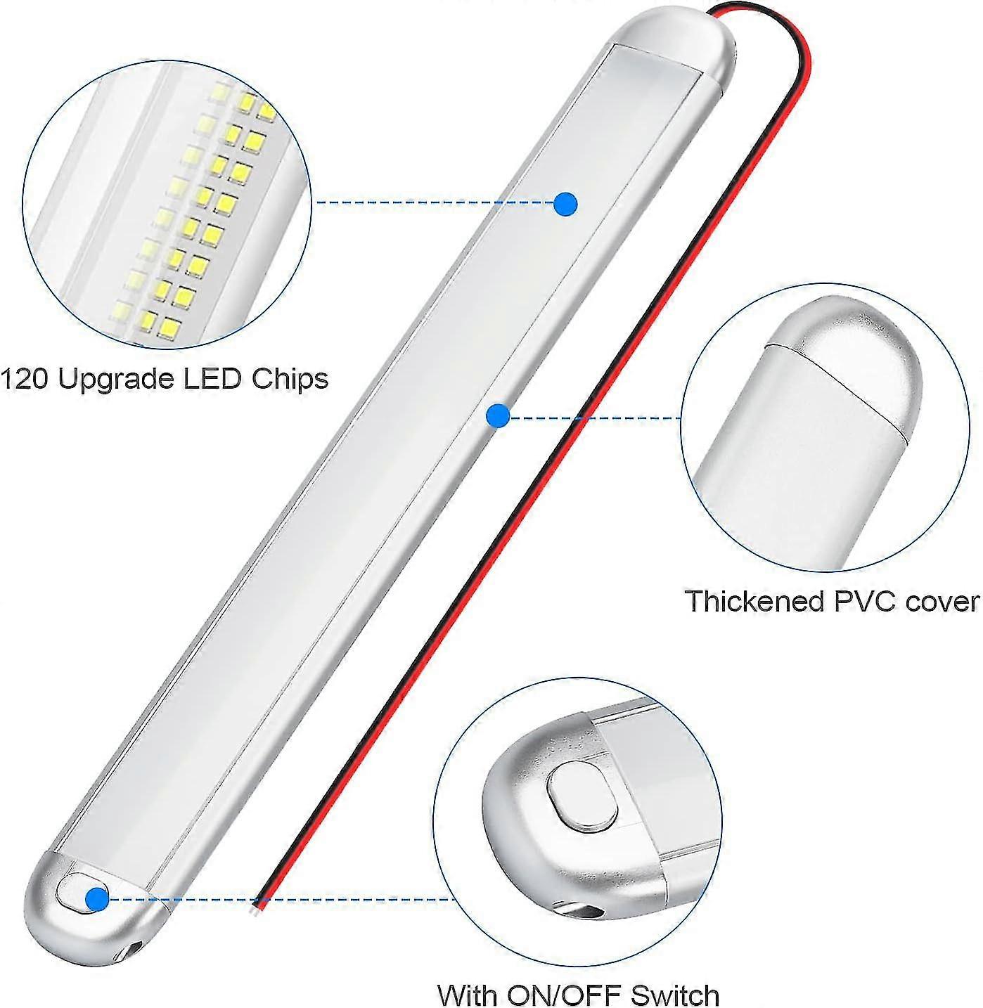 12V LED Lights Caravan 12V LED Strip Light Campervan Van Lights ...